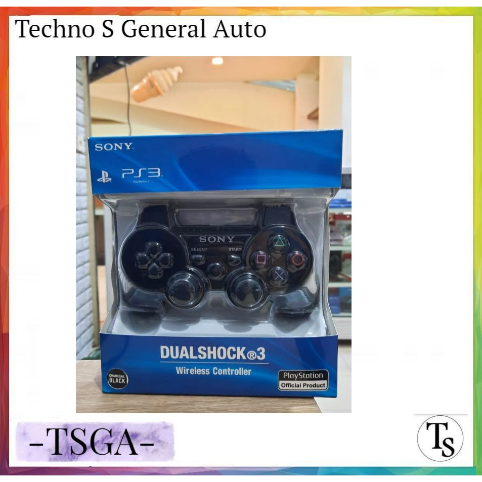 Jual Stik PS3 - Stick PS 3 - Gamepad Ori Pabrik - Controller PS3 ...