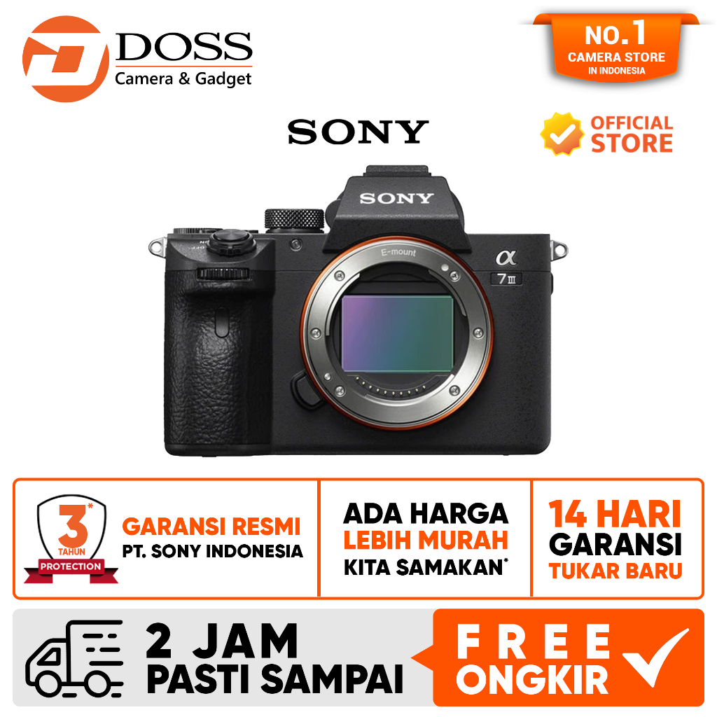 Jual Sony Alpha A7III Body Only / Sony A7M3 BO / Sony A7 Mark 3 Body ...