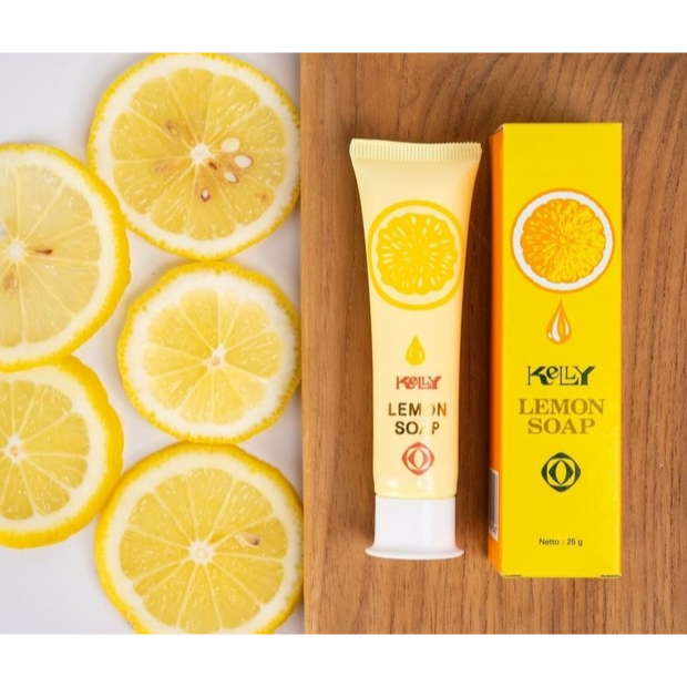 Jual KELLY LEMON SOAP/SABUN CUCI MUKA LEMON KELLY 15gr | 25gr | 75gr ...