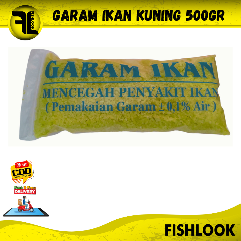 Jual Garam Ikan Kuning (Yellow Salt) / Garam Aquarium Acriflavine HCL ...
