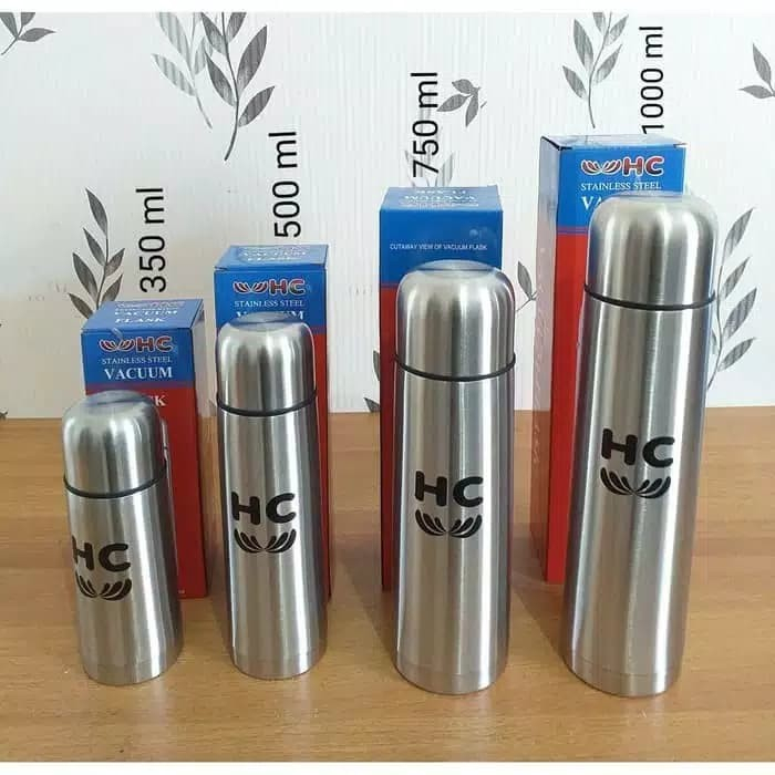 Jual Termos Air Panas Stainless Steel HC/Termos HC 350ml-500ml-750ml ...