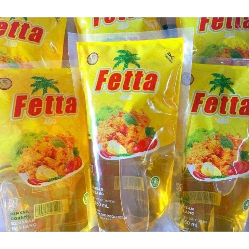 Jual Fetta Minyak Goreng 450ml Pouch | Shopee Indonesia