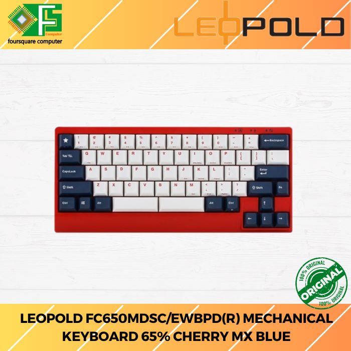 Jual Mechanical Keyboard Leopold 65% Cherry MX Blue Switch | Shopee ...