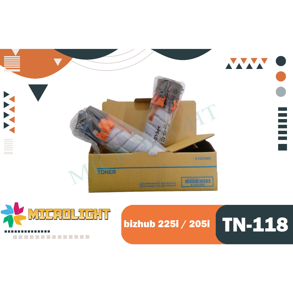 Jual Toner Konica Minolta bizhub 225i / bizhub 205i - TN118 | Shopee ...