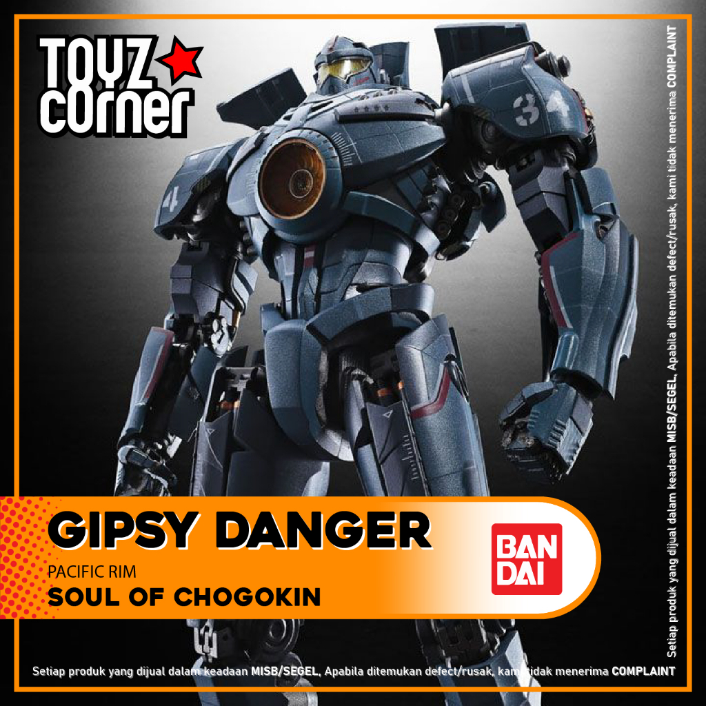 Jual Toyz Corner - Bandai Soul Of Chogokin GX-77 Pacific Rim - Gipsy ...