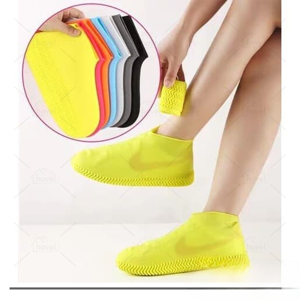 Jual BRP065 Cover Sepatu Anti Air / Hujan Waterproof Pelindung Sepatu ...