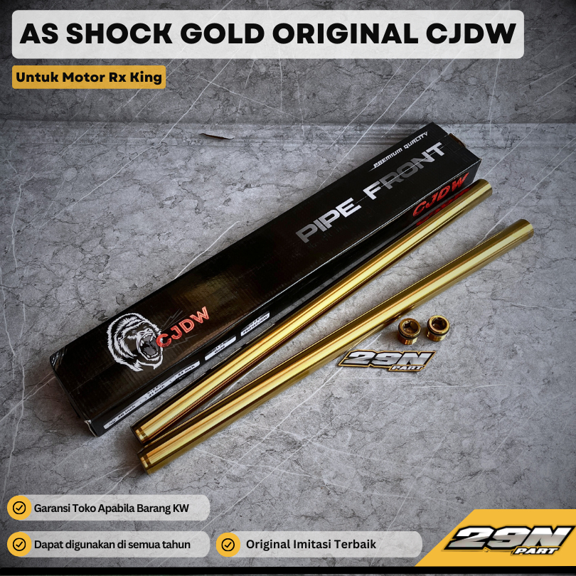 Jual As Shock Gold RX King RXKING RXS RXZ CJDW 30 Fullset Kanan Kiri ...