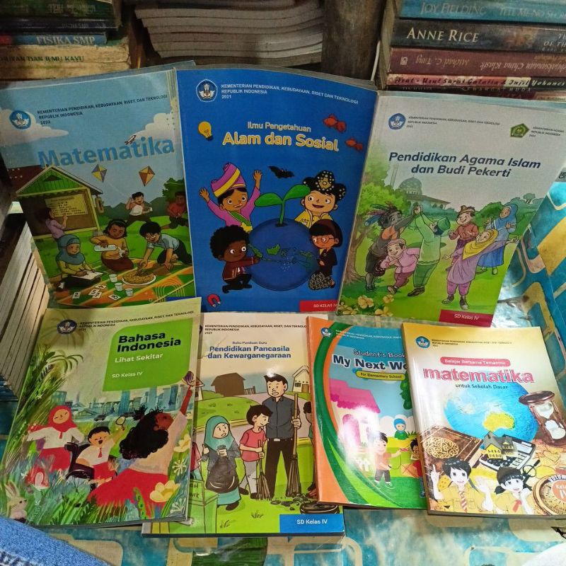 Jual BUKU PAKET KURIKULUM MERDEKA SD KELAS 4 | Shopee Indonesia