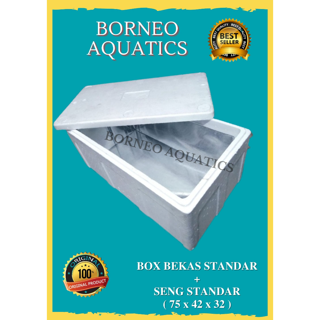 Jual BOX STYROFOAM STANDAR + SENG STANDAR // BOX BEKAS // SENG BARU ...