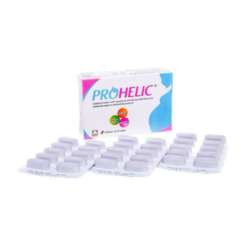 Jual Prohelic Kapsul isi 10tablet/Suplemen vitamin dan mineral ...