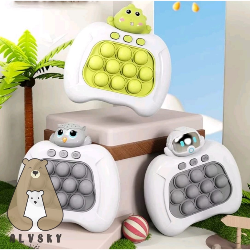 Jual MAINAN ANAK POP IT ELEKTRONIK PUSH BUBBLE GAME CHALLENGE FIDGET ...