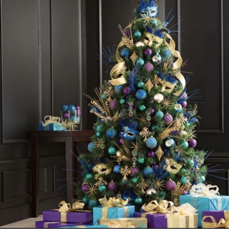 Jual Pohon natal set hiasan mini special christmas gift DIY custom tree ...