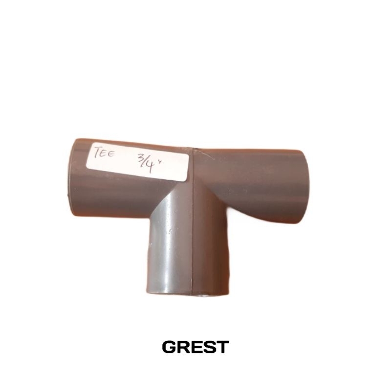 Jual Tee PVC 1/2" Inch 3/4"inch 1"inch PVC / Sambungan Pipa GREST | Shopee Indonesia