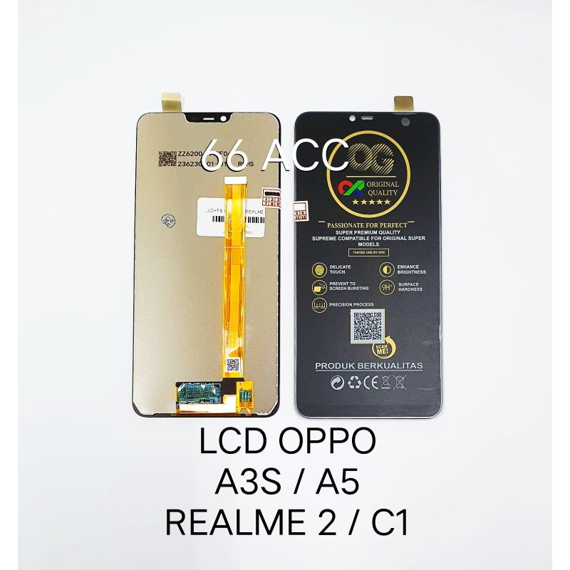 Jual Lcd Oppo A3S Universal / Oppo A5 / Realme 2 / Realme C1 Fullset + Touchscreen | Shopee ...
