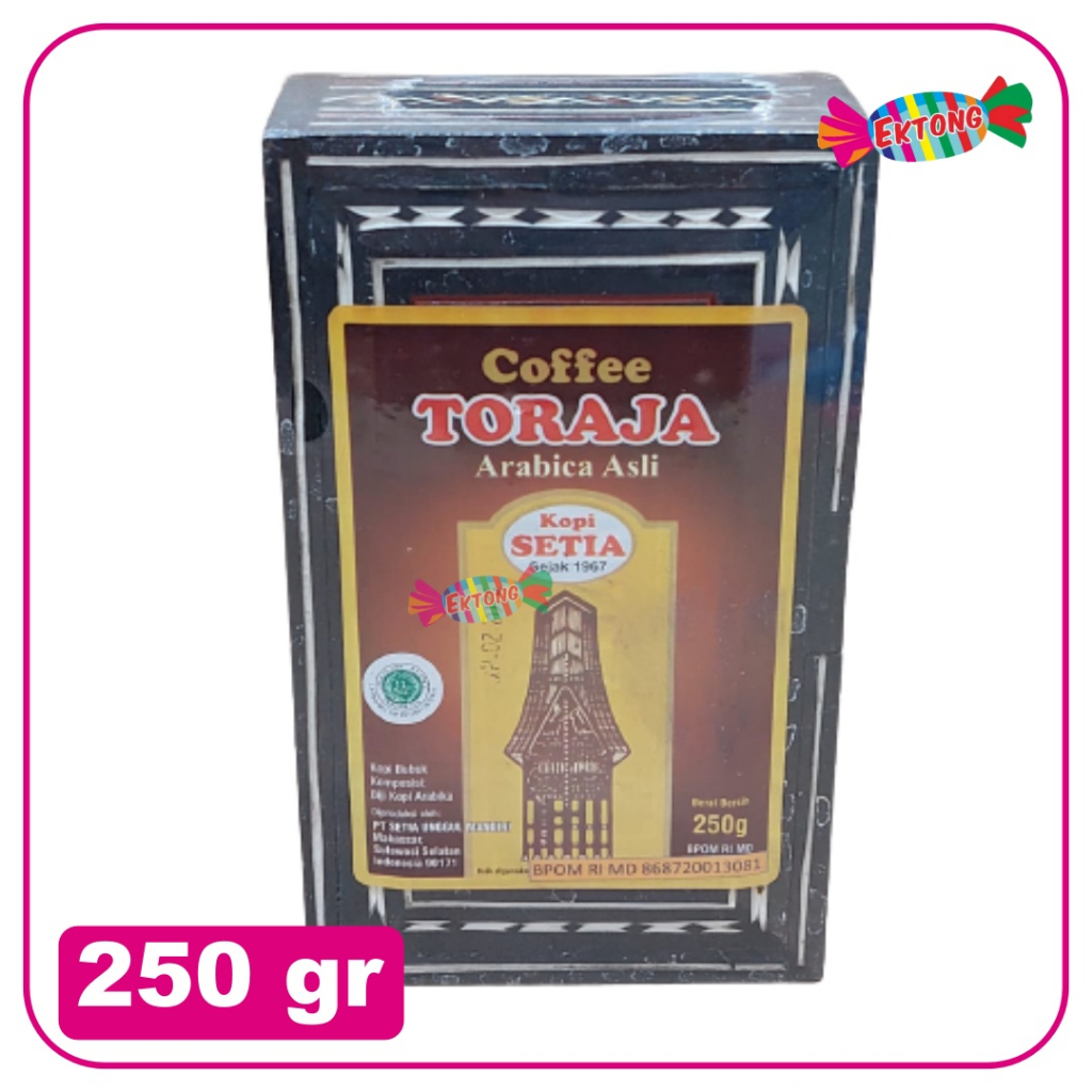 Jual KOPI SETIA TORAJA ARABIKA ASLI 250gr (DALAM KOTAK KAYU UKIR KHAS ...