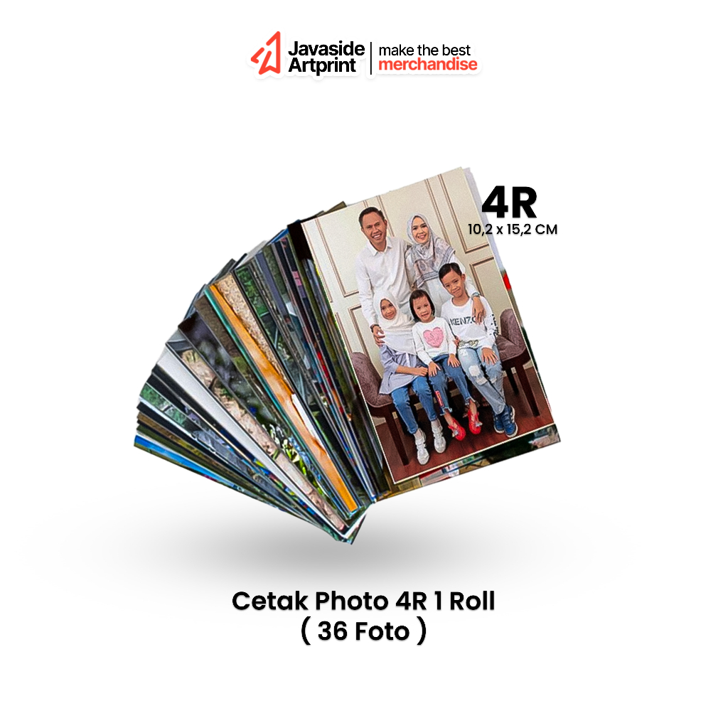 Jual Cetak photo 4R - Cetak poto 4R 1 Roll / 36 Foto Dry Lab - Javaside ...