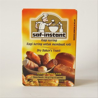 Jual SAF Instant Sachet 11 Gram / Ragi Bahan Kue / Ragi Roti | Shopee ...