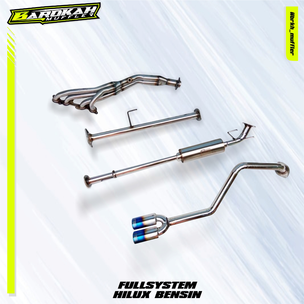 Jual Knalpot Fullsystem Innova Diesel 2KD Innova Reborn Fortuner VNT ...