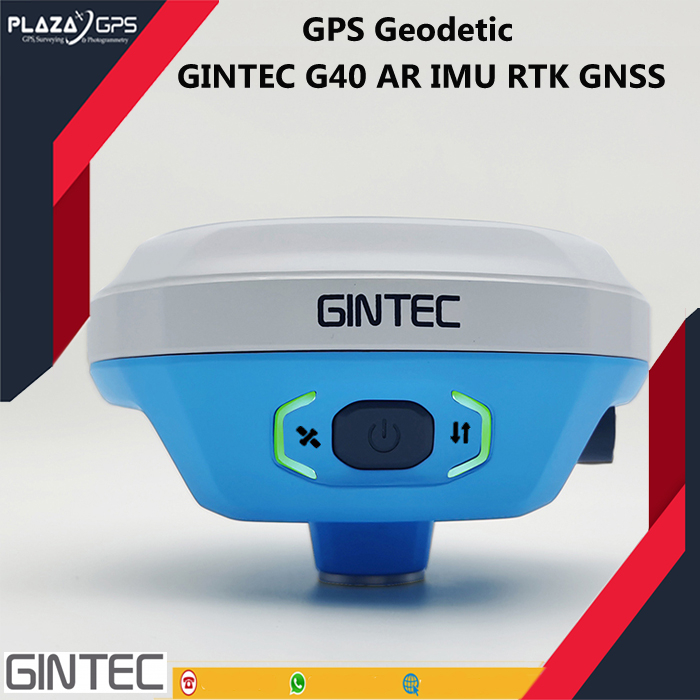 Jual GPS Geodetic GINTEC G40 AR IMU RTK GNSS Receiver ber-CAMERA Visual Positioning - GARANSI 2 ...