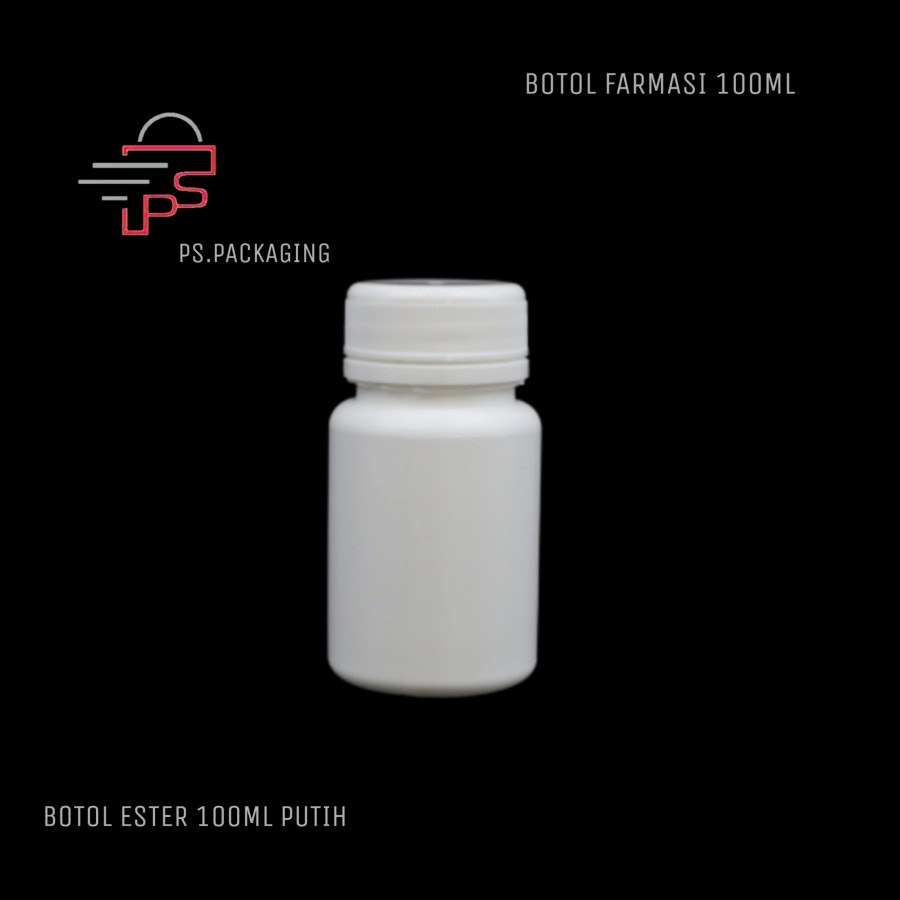 Jual botol kapsul ester 100ml / botol curlive 100ml | Shopee Indonesia