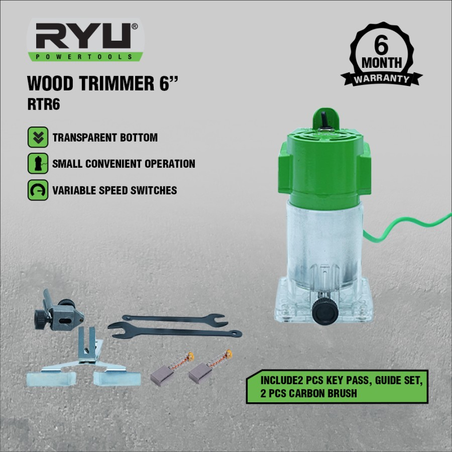 Jual RYU WOOD TRIMMER RTR6-1 - MESIN PROFIL KAYU KECIL | Shopee Indonesia