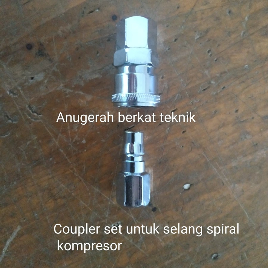 Jual COUPLER SET NEPEL SF PF 20 NEPLER SAMBUNGAN SELANG SPIRAL ...