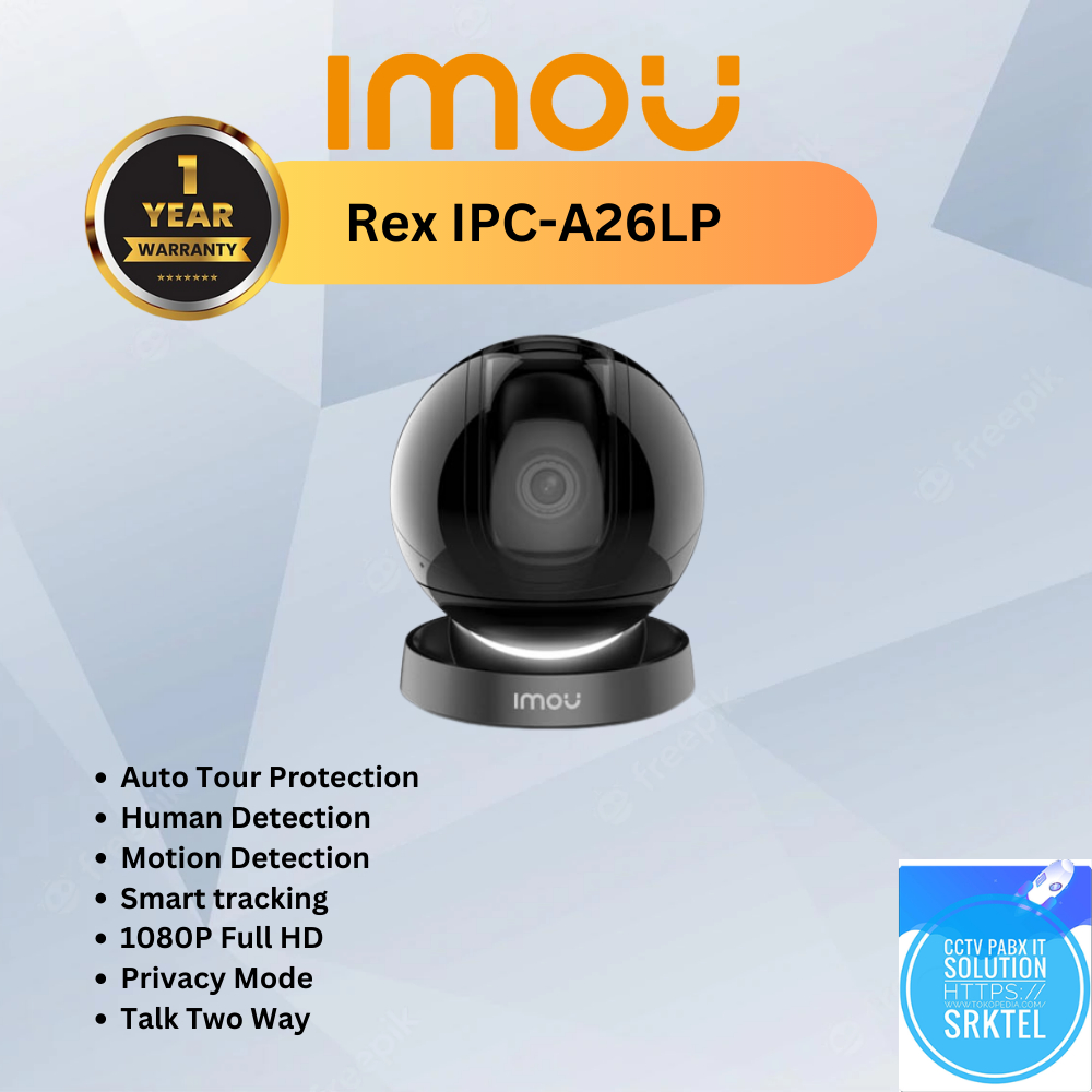 Jual Imou Rex IPC-A26LP 2MP WiFi IP Camera | Shopee Indonesia