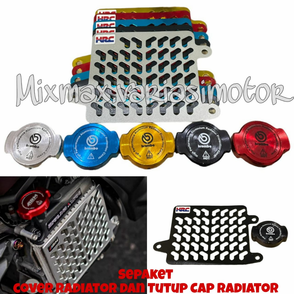 Jual PAKET COVER TUTUP RADIATOR HRC + TUTUP CAP RADIATOR VARIO 125 ... Jual PAKET COVER TUTUP RADIATOR HRC + TUTUP CAP RADIATOR VARIO 125 ...
