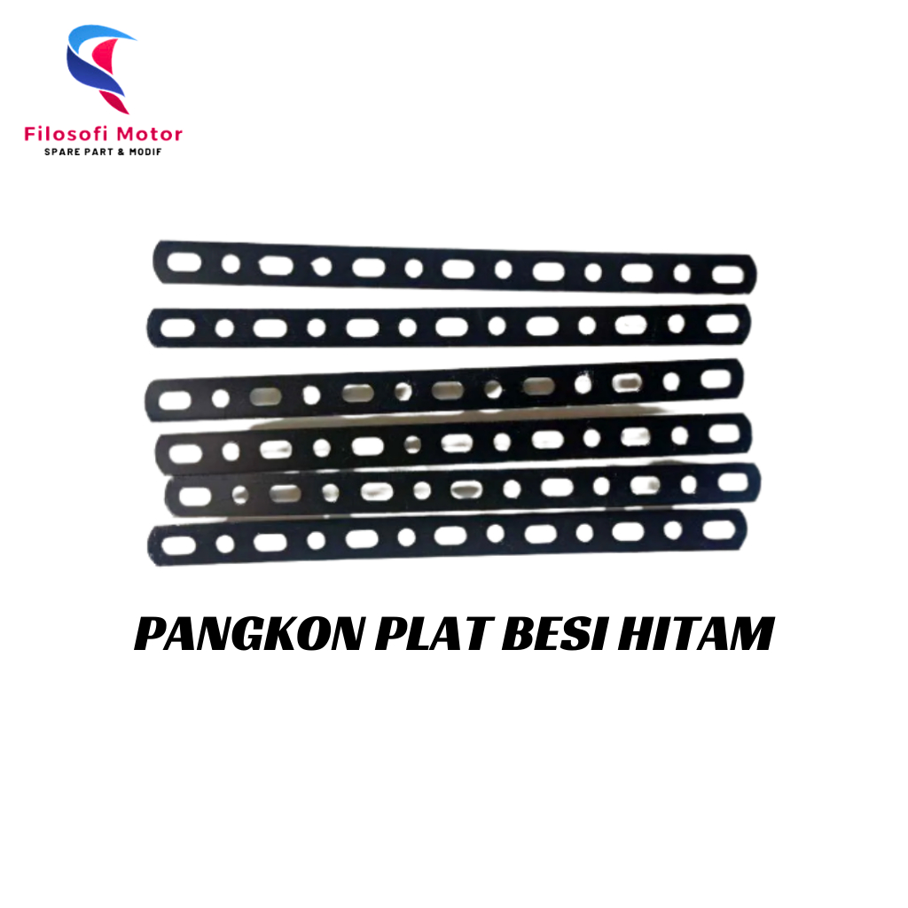 Jual Plat Bracket Breket Bolong Lubang Besi Breket Lampu Tembak ...
