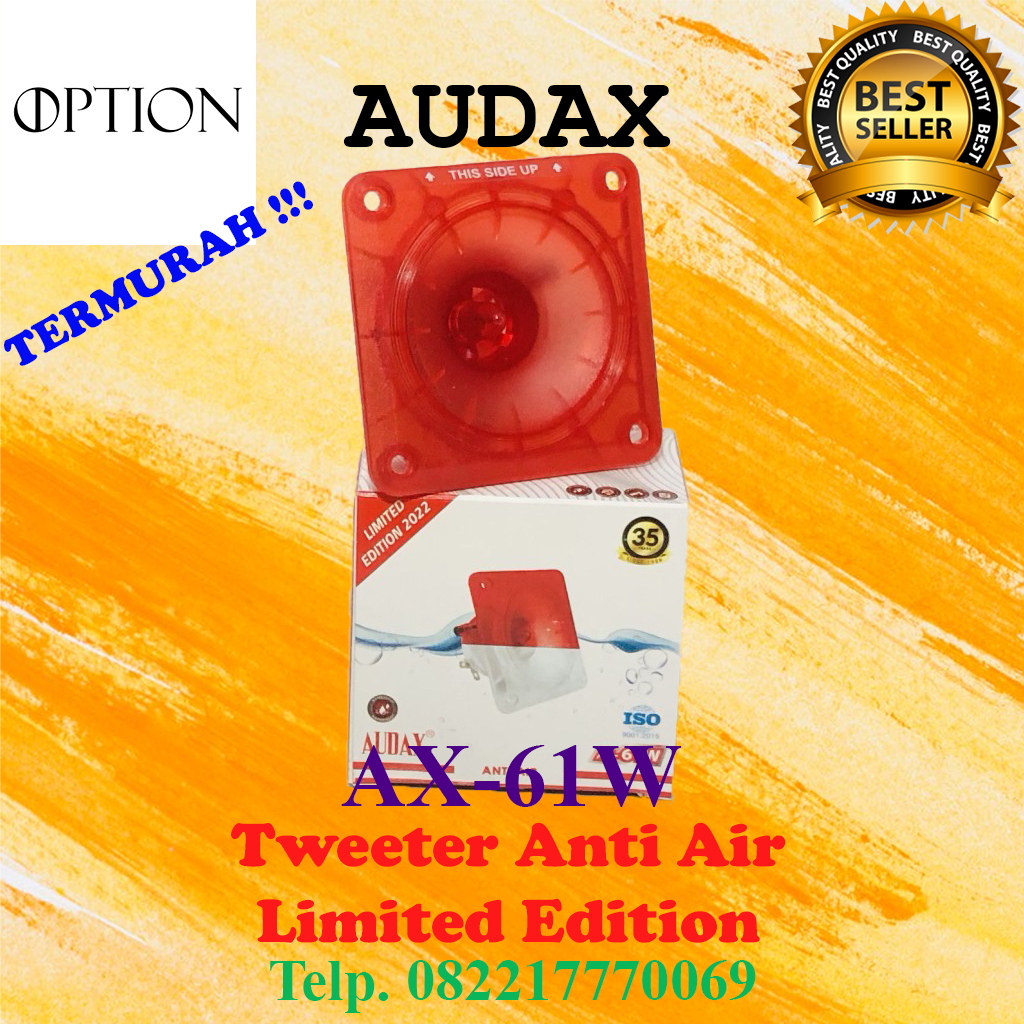Jual AUDAX Tweeter AX-61W Anti Air Limited Edition | Shopee Indonesia