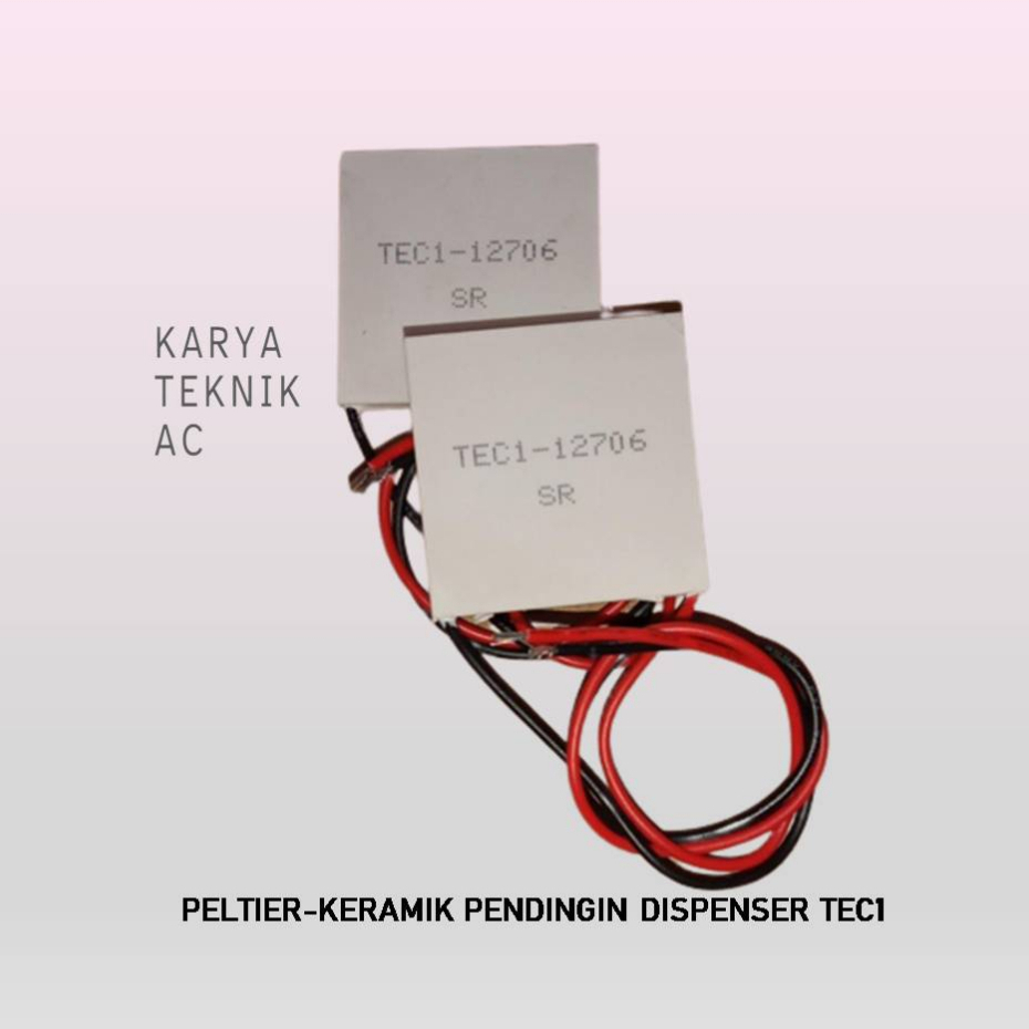 Jual PELTIER-KERAMIK PENDINGIN DISPENSER TEC1 | Shopee Indonesia