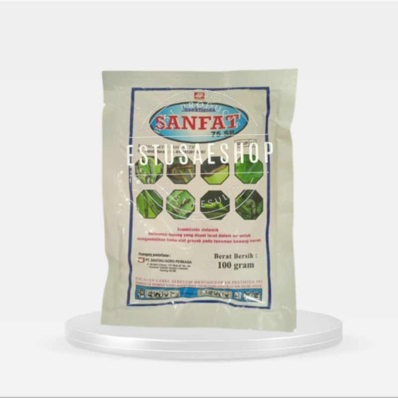 Jual Insektisida SANFAT 75SP 100GR, Bahan Aktif: Asefat 75% | Shopee ...