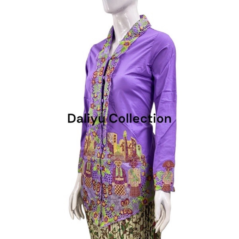 Jual BAJU KEBAYA PESTA ENCIM BORDIL TERMURAH/KEBAYA ENCIM WISUDA KATUN ...