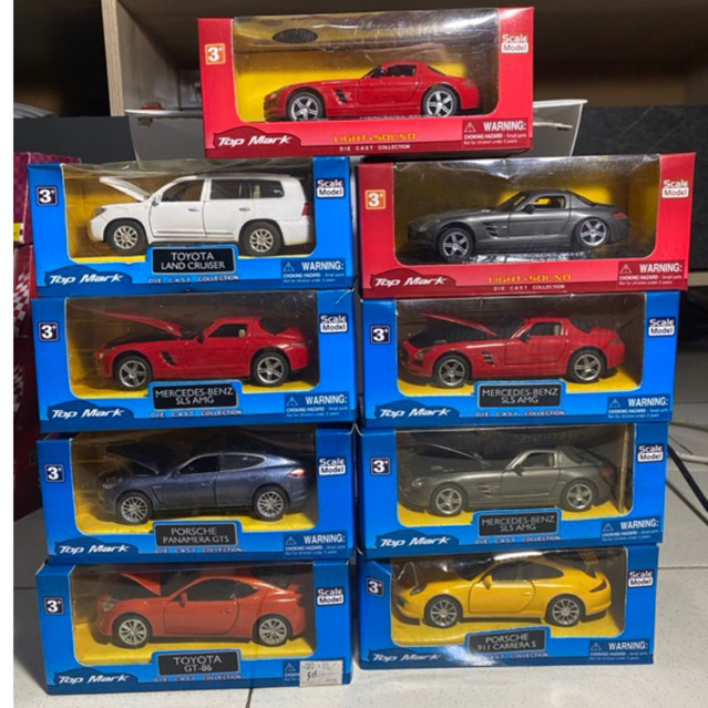 Jual TOP MARK Diecast Miniatur Mobil skala 1:32 MB-0130125 | Shopee ...