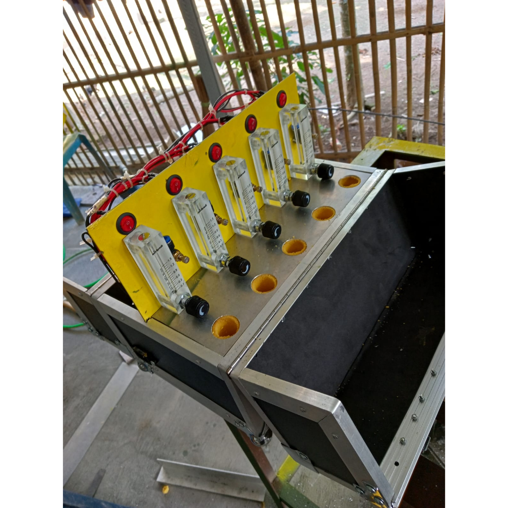 Jual Air Sampler Impinger Alat Test Udara Impinger gas test | Shopee ...