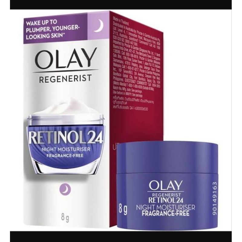 Jual Olay Regenerist Retinol 24 night cream 8gr TERMURAHHHH | Shopee ...