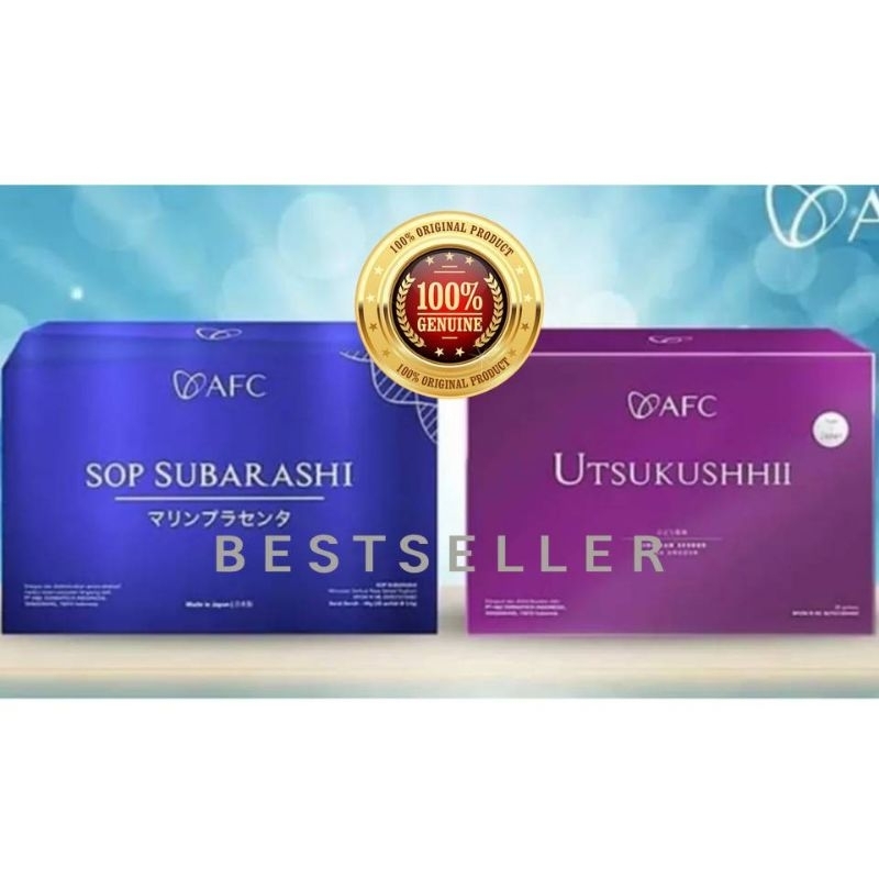 Jual AFC SOP. SUBARASHI 1 SET SUBA + UTSU ORI JAPAN 1 BOX ISI 28 SACHET ...