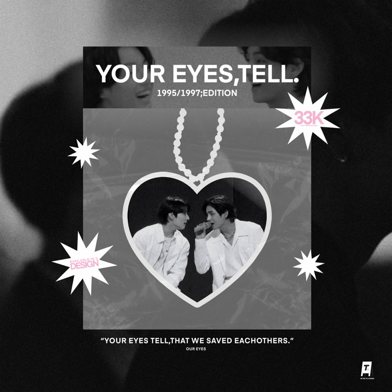 Jual KEYCHAIN YOUR EYES TELL (TAEKOOK EDITION) | Shopee Indonesia