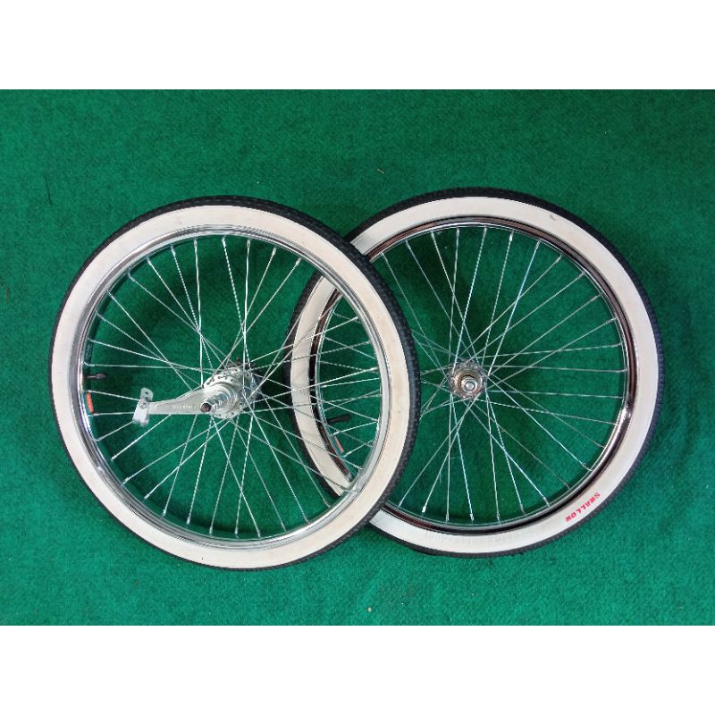 Jual Roda Sepeda Lowrider 20 Chrome | Shopee Indonesia