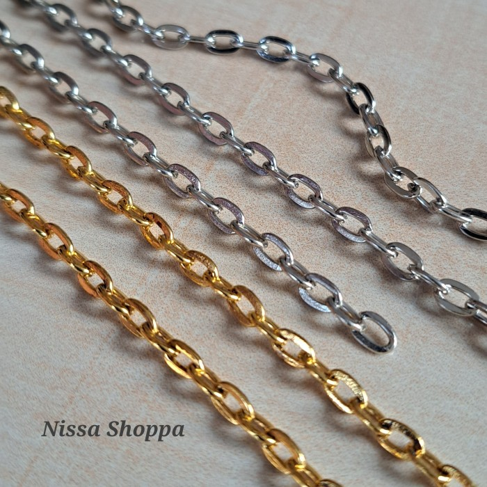 Jual Rantai kalung / Rantai besi / Rantai gantungan kunci Kualitas ...