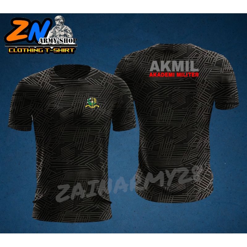 Jual Kaos Jersey Emborse Olahraga AKMIL Akademi Militer / baju Akmil / baju Akademi militer ...