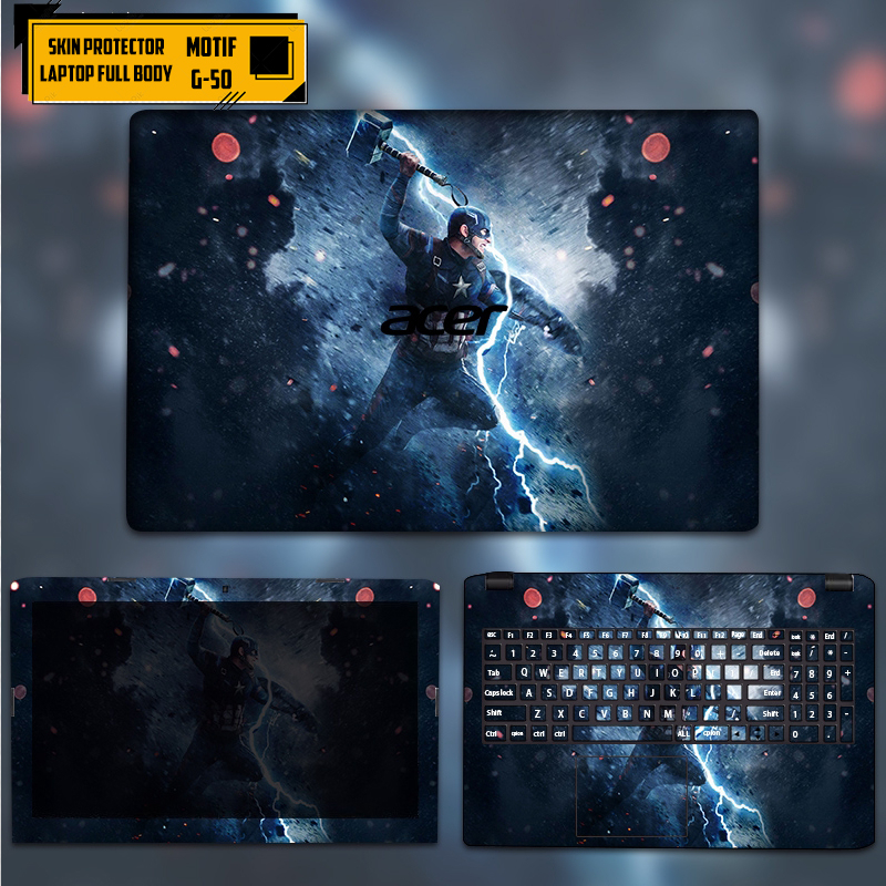 Jual Skin Protector Laptop Full Body Bisa Custom Gambar Suka Suka Kode ...