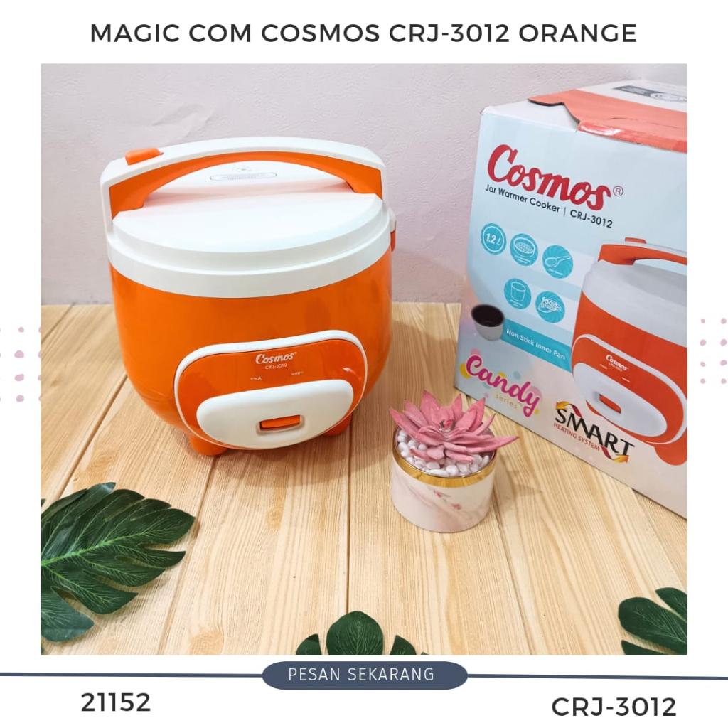 Jual MAGIC COM COSMOS CRJ-3012 BLUE/ORANGE | Shopee Indonesia