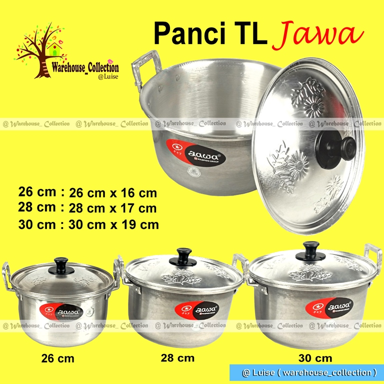Jual PANCI JAWA / PANCI RUMAHAN + TUTUP / PANCI ALUMINIUM / PANCI MASAK ...