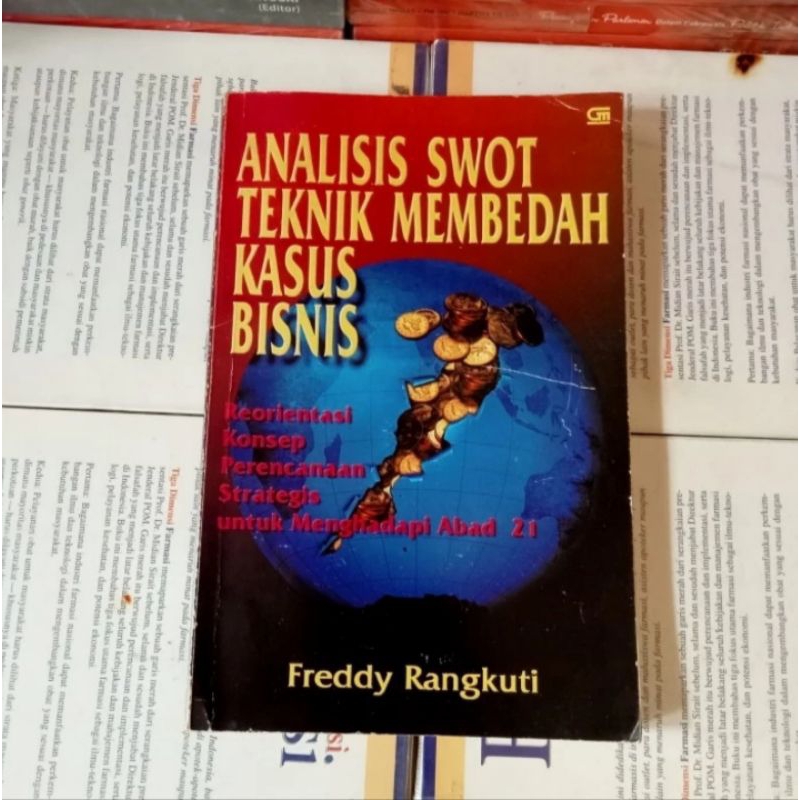 Jual ANALISIS SWOT TEKNIK MEMBEDAH KUSUS BISNIS Freddy Rangkuti ...