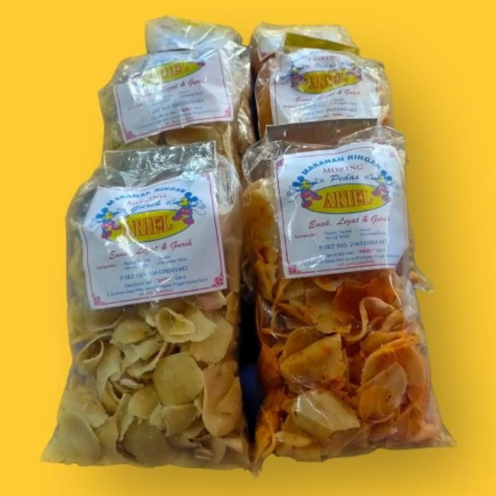 Jual MORING ARIEL KHAS GARUT / KERIPIK PEDAS / KERIPIK GURIH isi ...