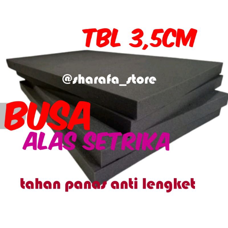 Jual Busa Alas Setrika Tahan Panas 3,5CM Anti Lengket tatakan setrika ...