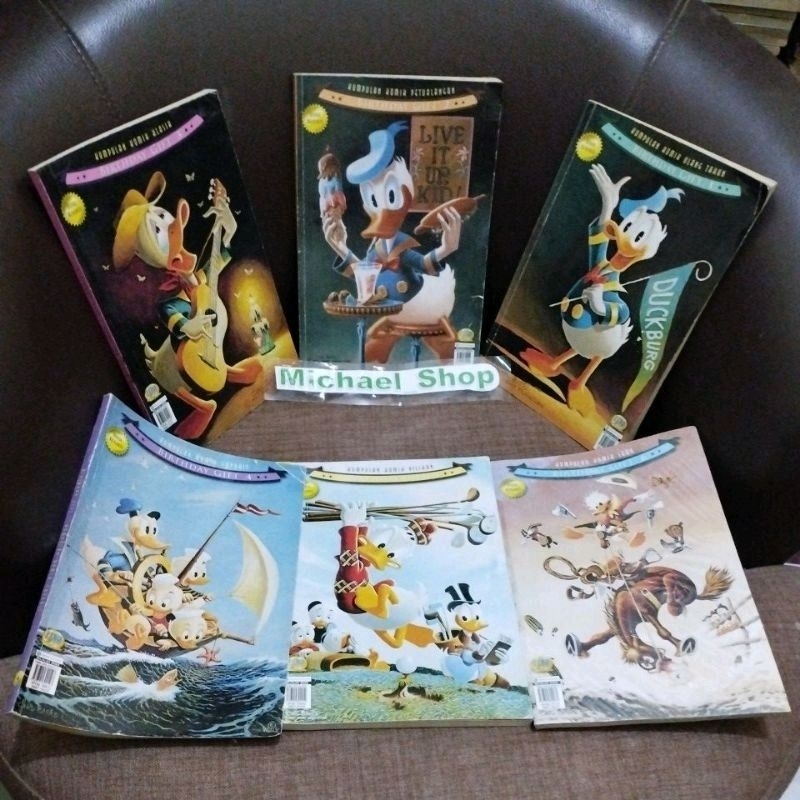 Jual Buku Majalah Donal Bebek edisi koleksi Kumpulan Komik Klasik Birthday Gift Lengkap Langka ...