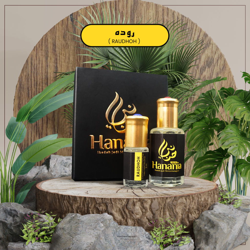 Jual [Beli 1 Gratis 1] Parfum Hanania Roudhoh Parfum Sholat Roudhoh ...