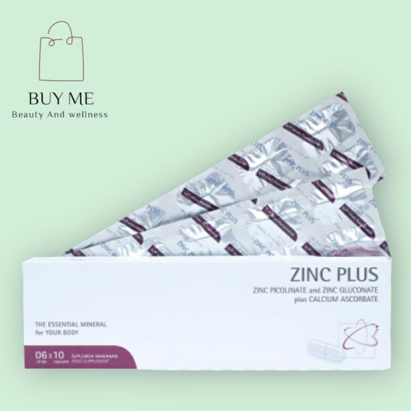 Jual Zinc Plus pharmacore box 60 Cap | Shopee Indonesia